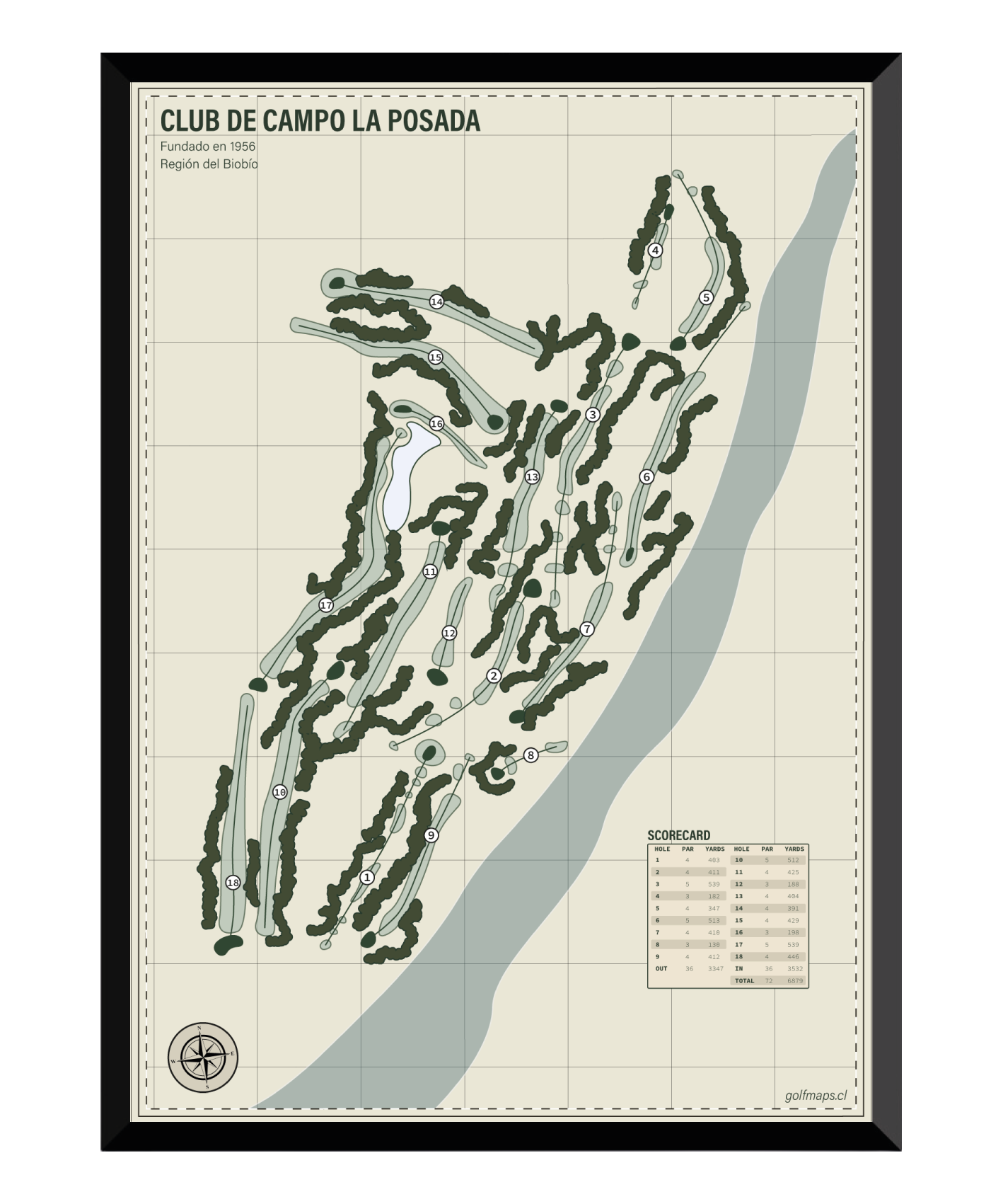 Golf Maps Chile - Mapas de Golf